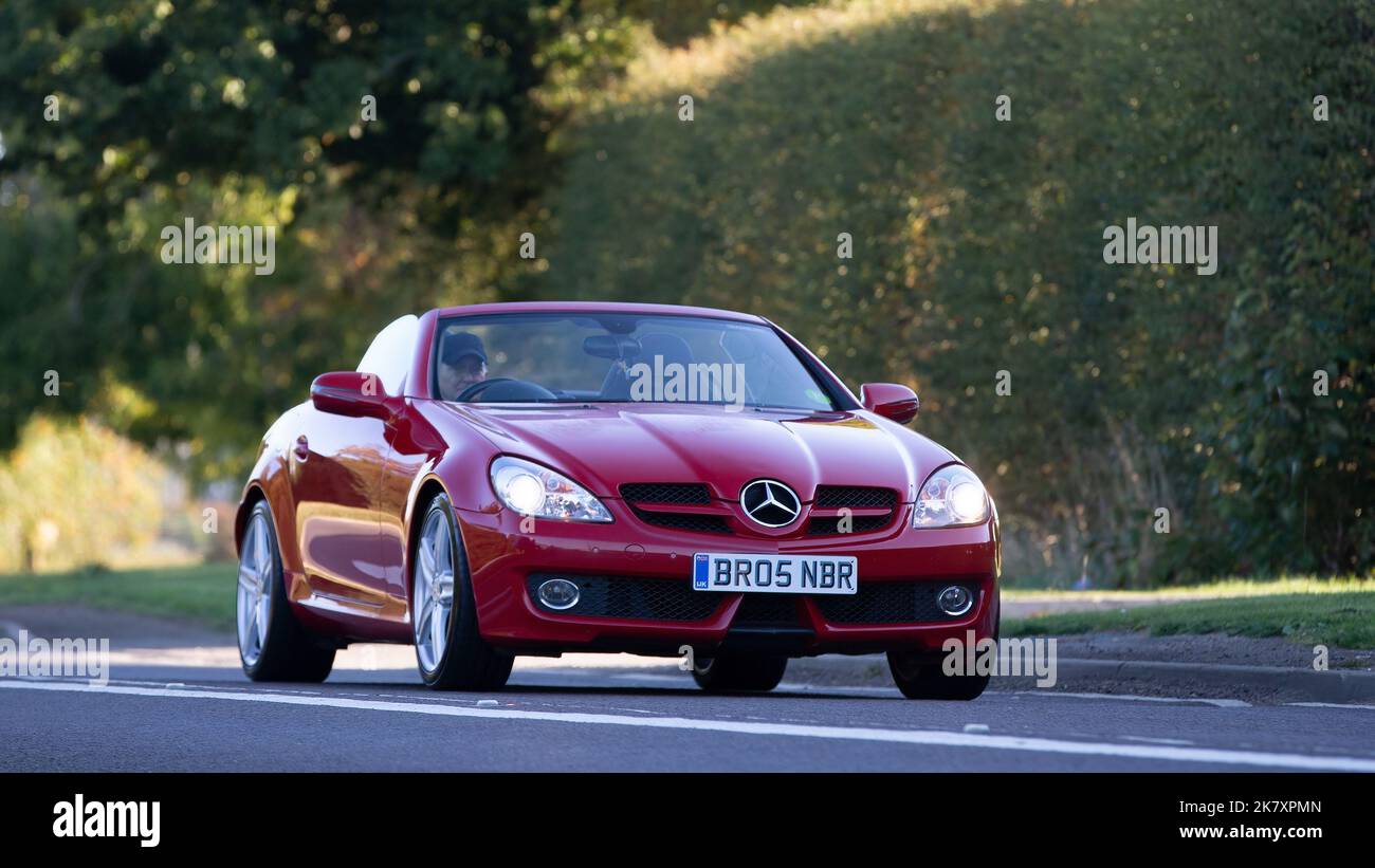 Slk mercedes convertible hi-res stock photography and images - Alamy