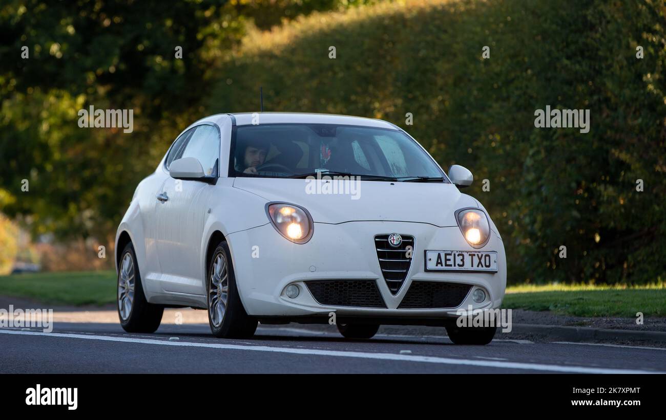 White alpha romeo hi-res stock photography and images - Alamy