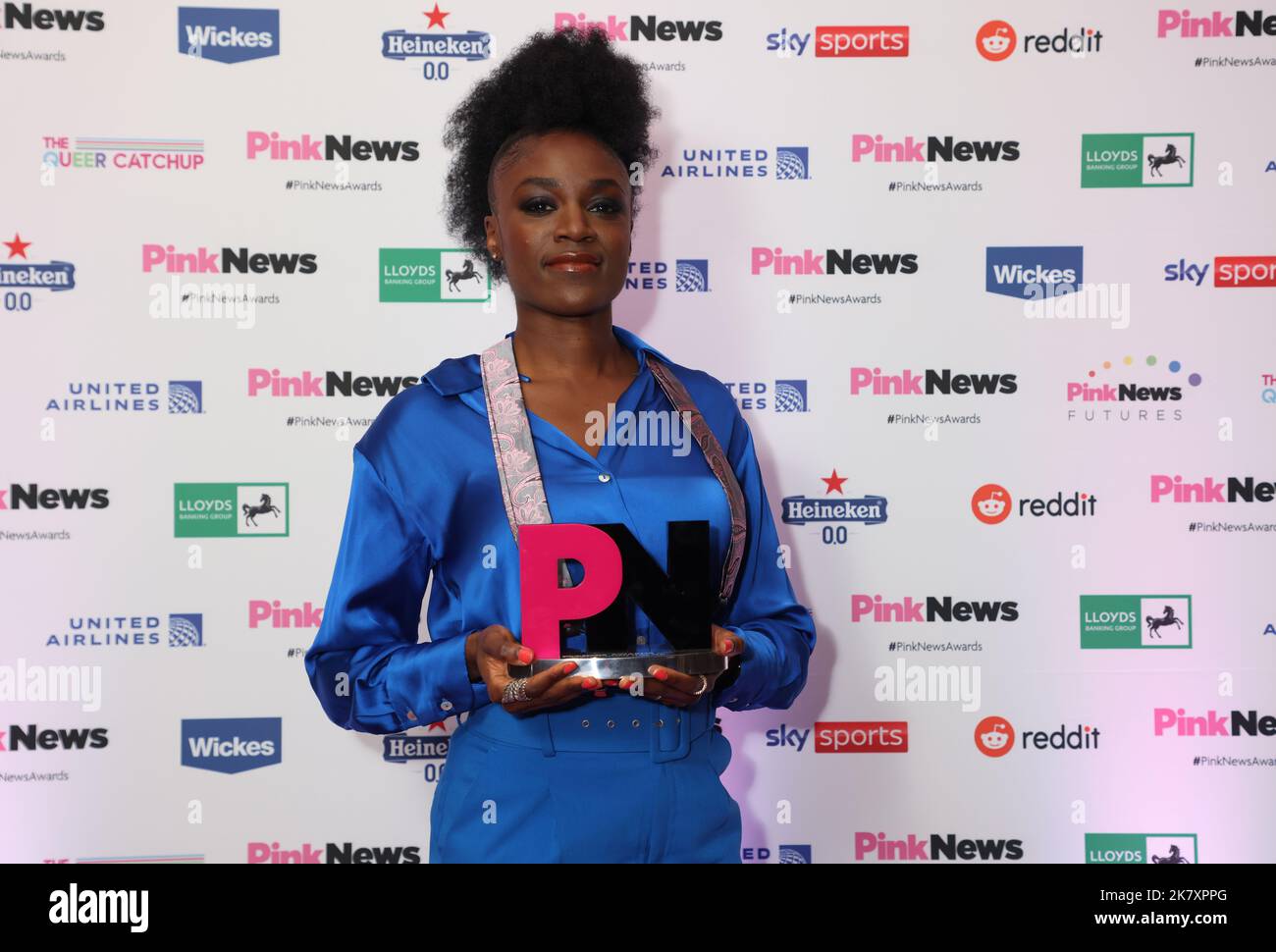 Jessica Creighton attending the PinkNews Awards at Church House ...