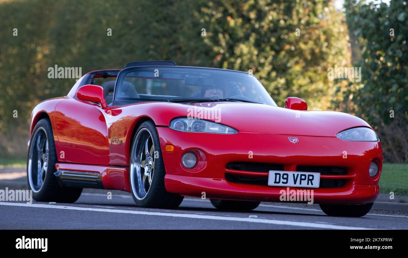 Red dodge classic car hi-res stock photography and images - Alamy