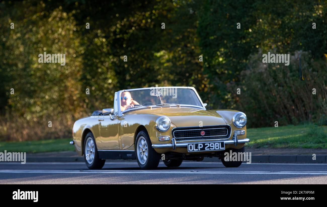 1972 MG Midget classic sports car Stock Photo - Alamy