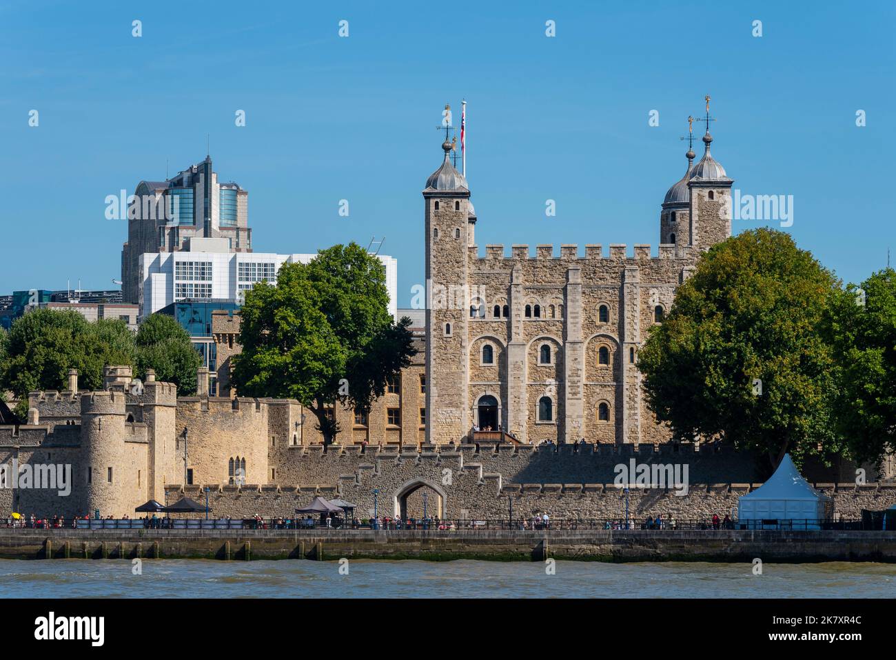 Tower of London, City of London historic castle on the River Thames ...