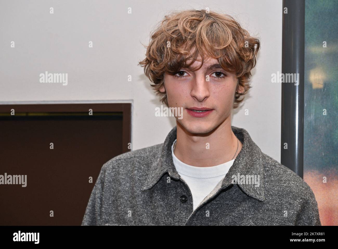 Vassili Schneider attends the screening of the movie Les Amandiers ...