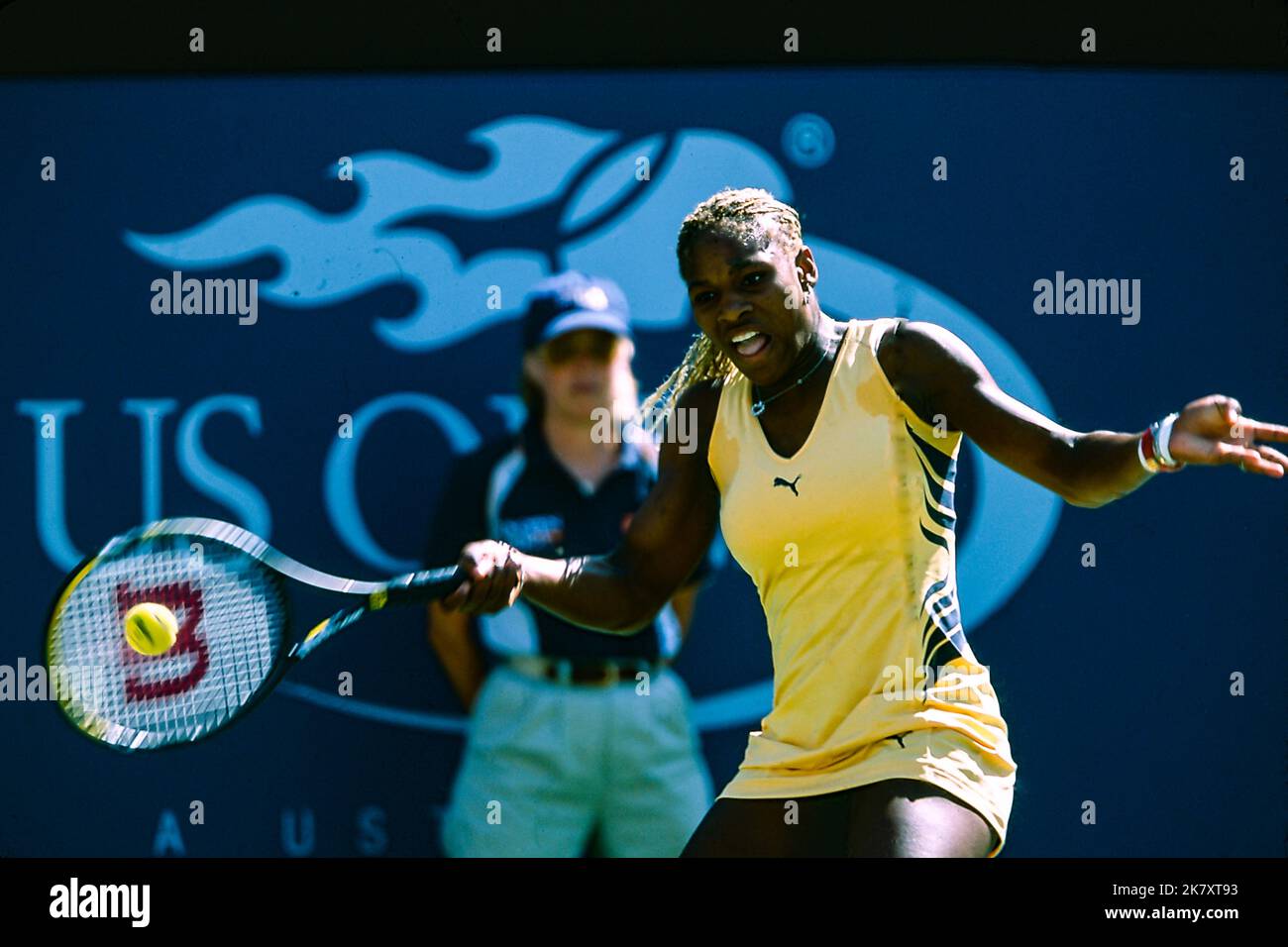 Serena Willaim at the 2001 US Open Stock Photo - Alamy