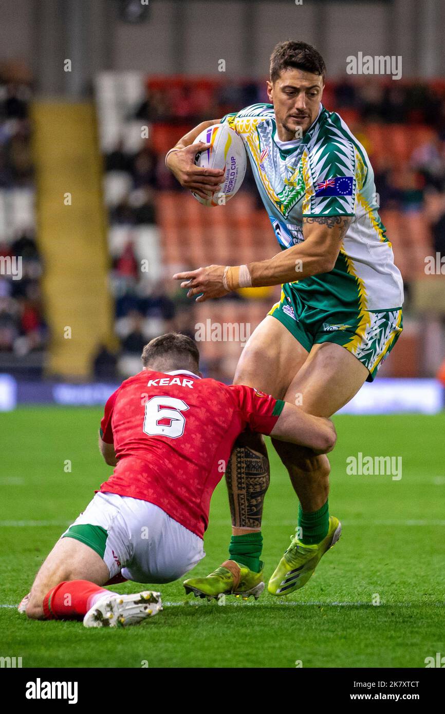 Leigh Sports Village, Greater Manchester, UK. 19th October 2022; Leigh ...