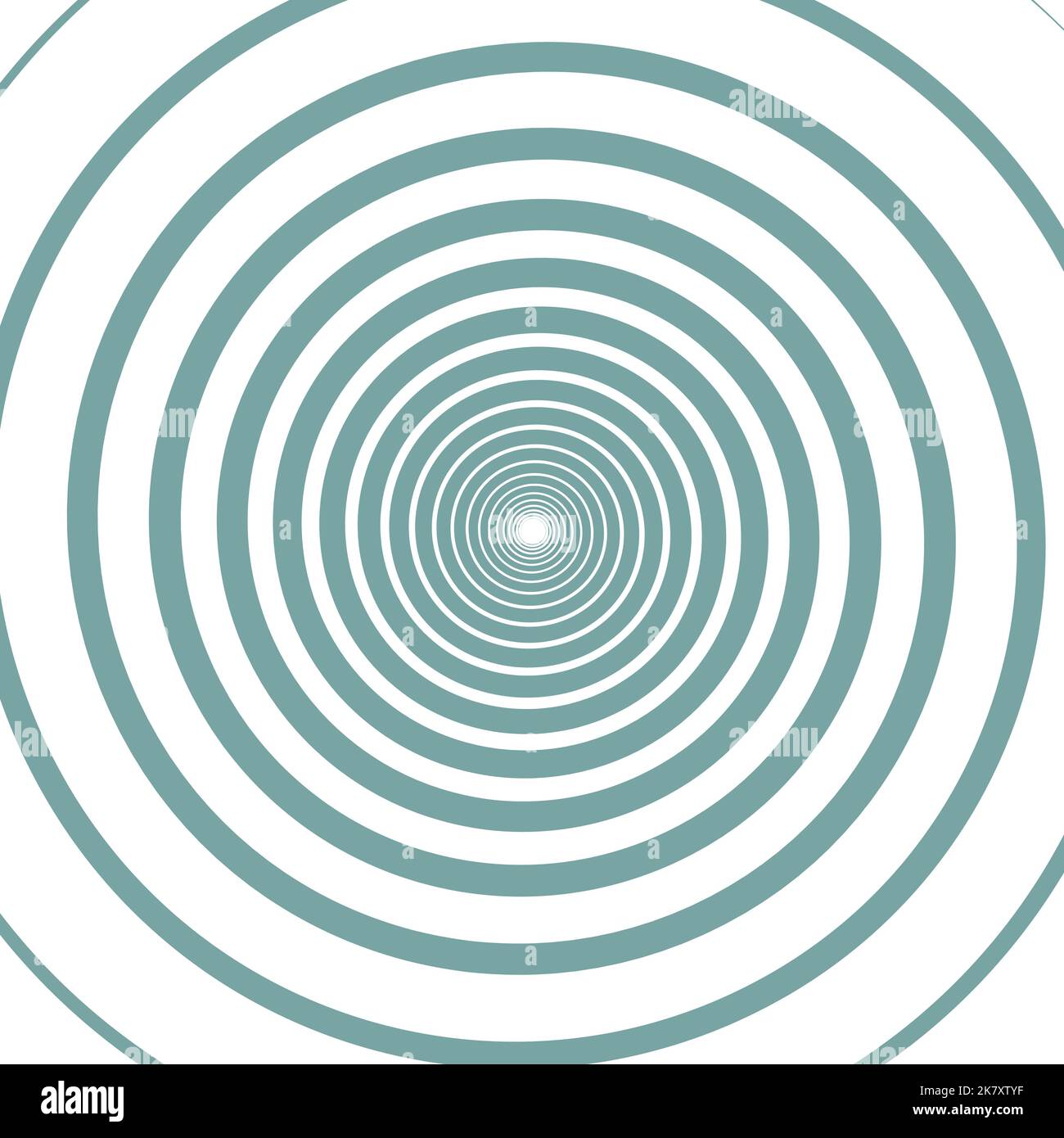 Water rings. Sound circle wave effect, vector illustration Stock Vector ...