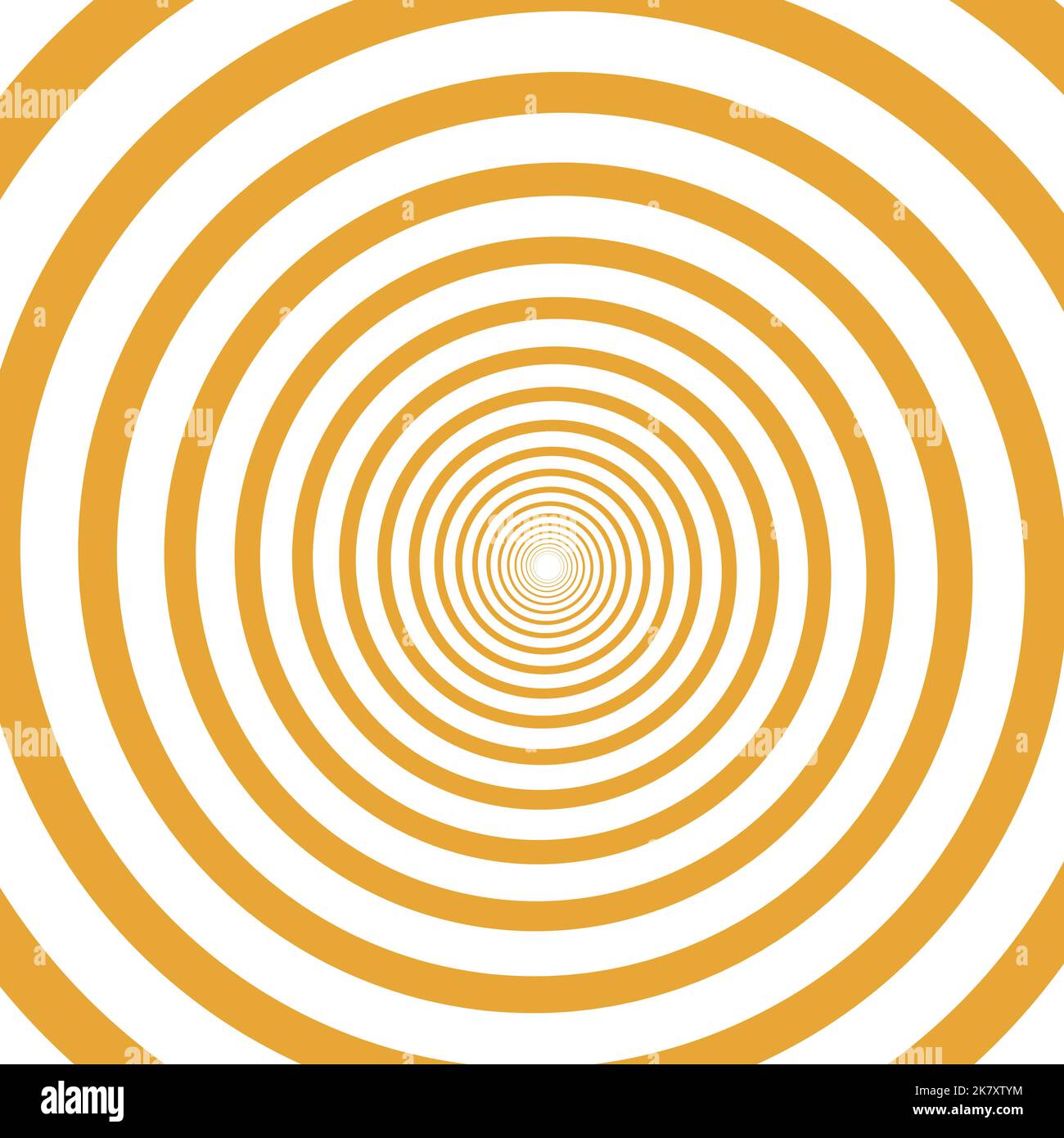 Psychedelic spiral with radial rays. Hypnotic spiral vector Stock ...