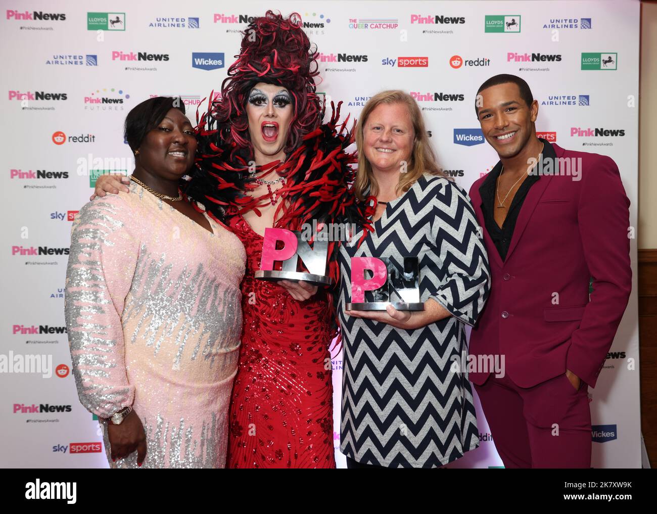 (left to right) Lady Phyll, Aida H Dee, Yvonne Owino-Wamari and Michael ...