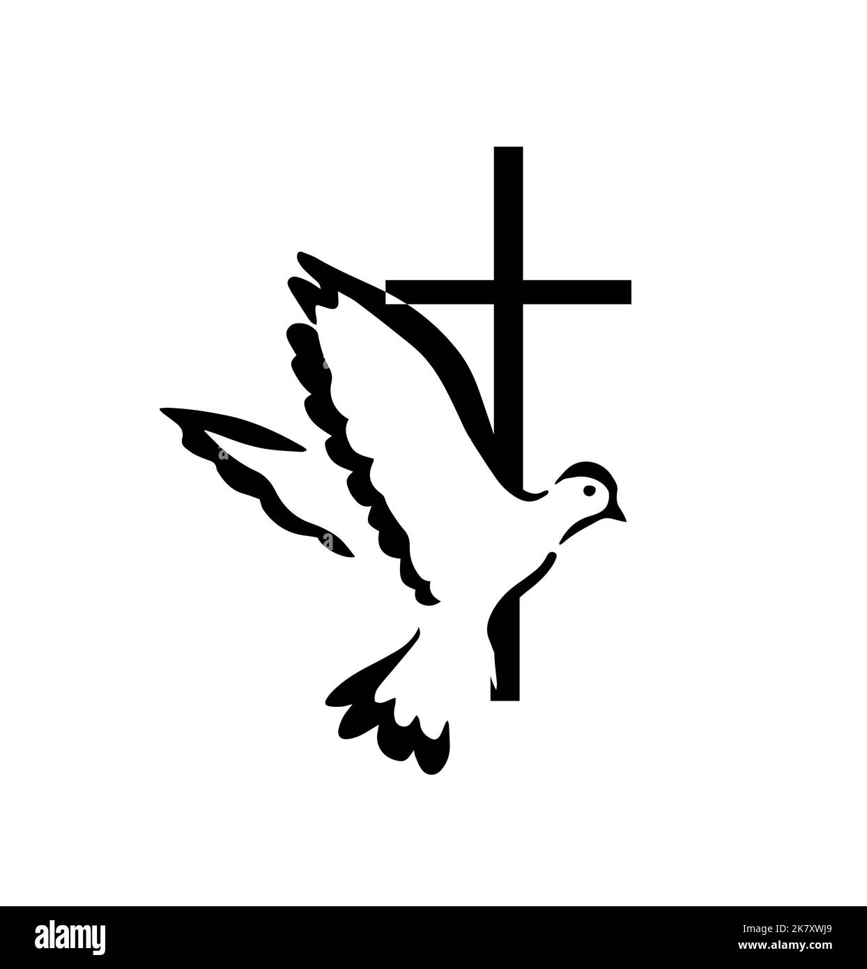 Jesus baptism dove Stock Vector Images - Alamy