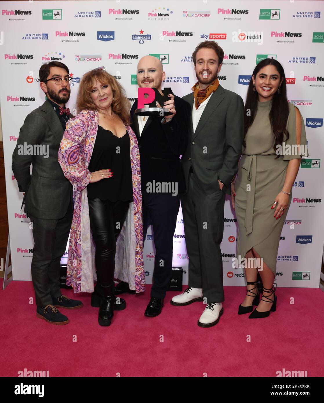 (left to right) Andre Rodrigues, Harriet Thorpe, Rich Hawkins and Matt ...
