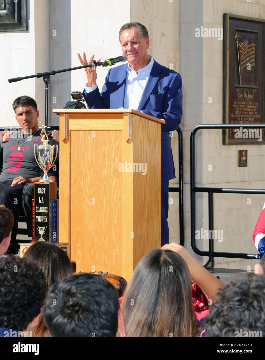 George Pla arrives at The 87th Meeting Celebration Pre Game Preview ...