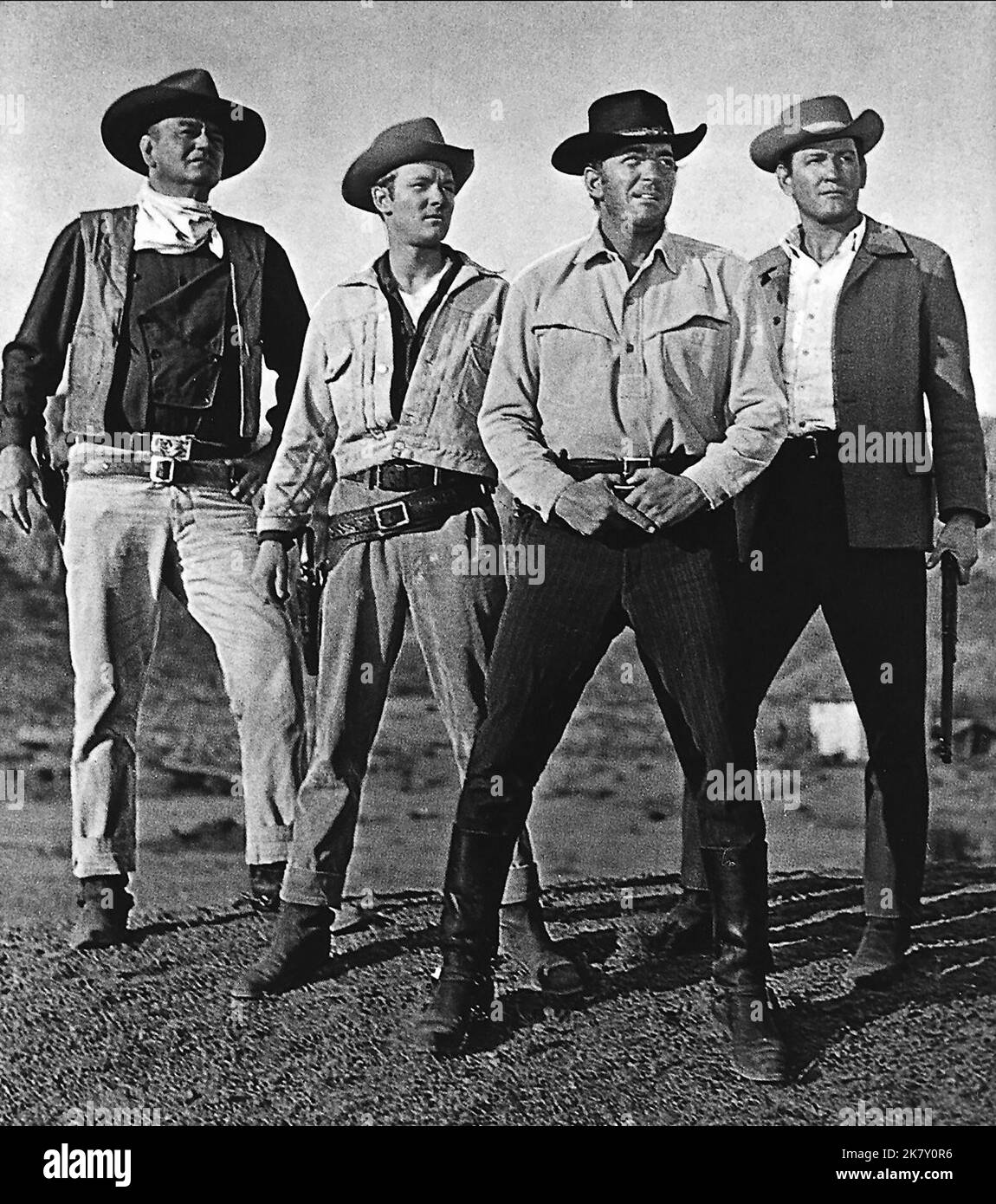 John Wayne, Michael Anderson Jr., Dean Martin & Earl Holliman Film: The ...