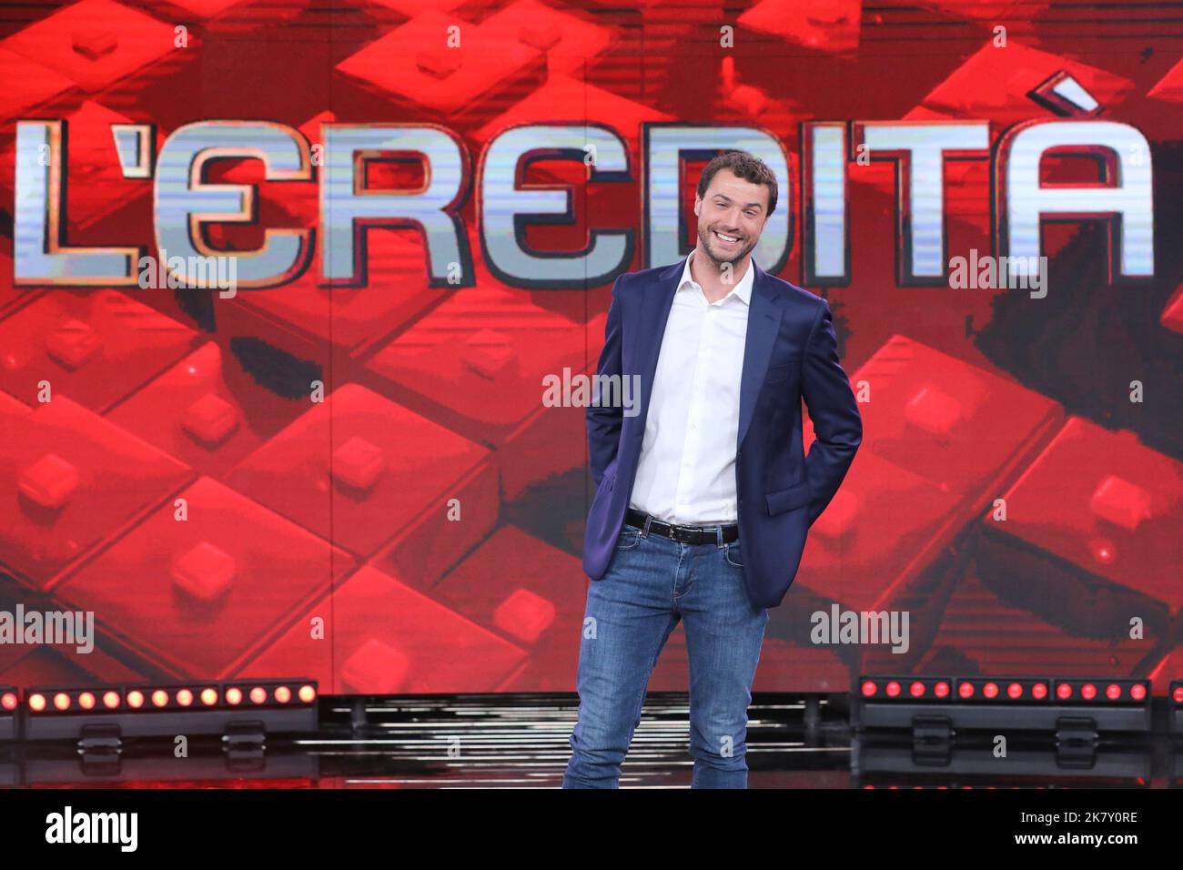 Rome, Italy. 18th Oct, 2022. Rome, Rai studios ex Dear, TV show "L ...