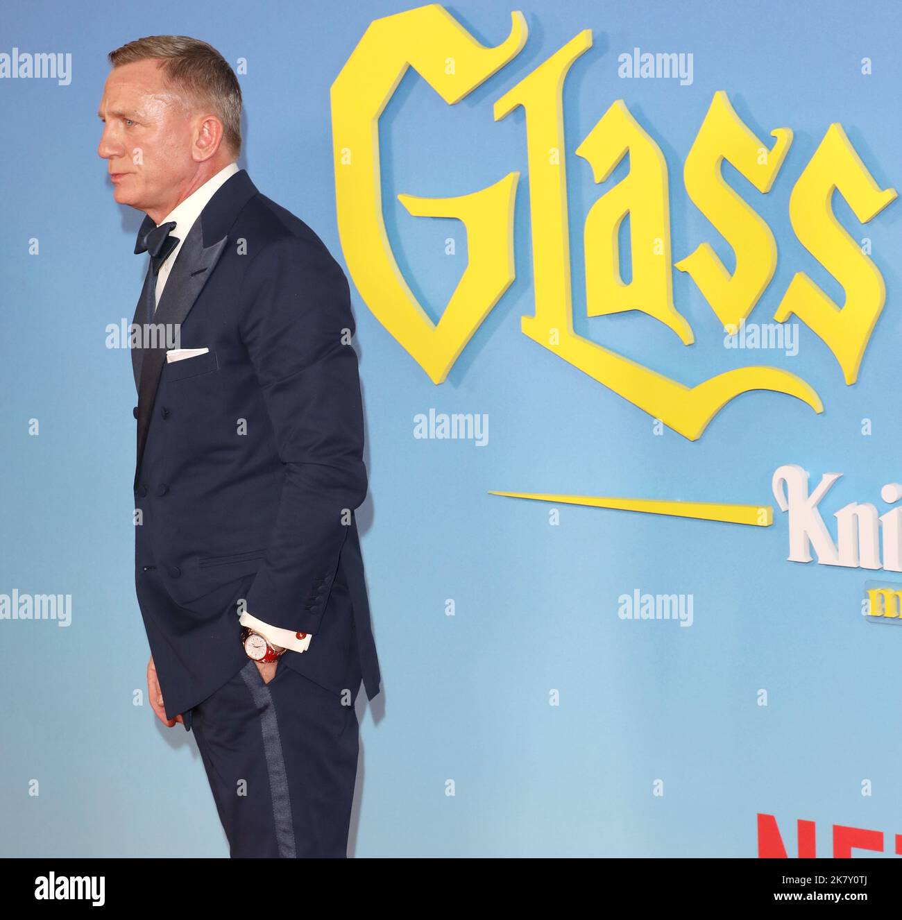 Daniel Craig attends 'Glass Onion: A Knives Out Mystery' film premiere ...