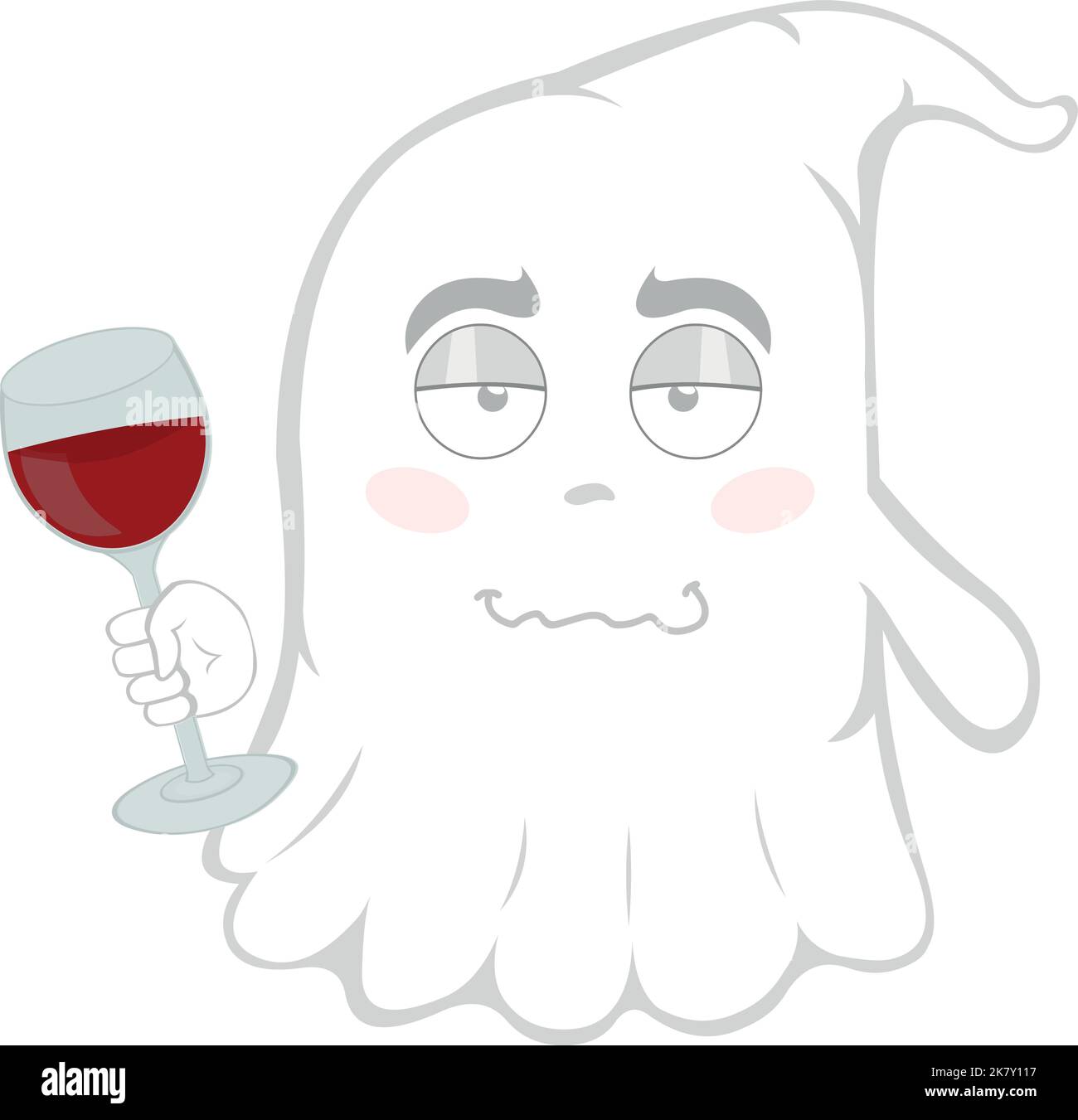 Cartoon ghost with glasses hi-res stock photography and images - Alamy