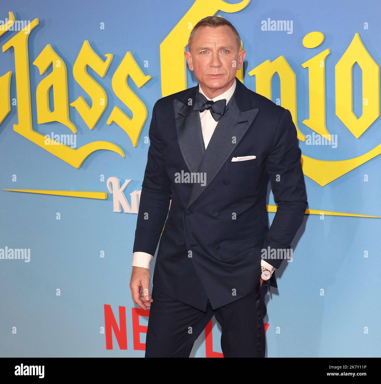 Daniel Craig attends 'Glass Onion: A Knives Out Mystery' film premiere ...