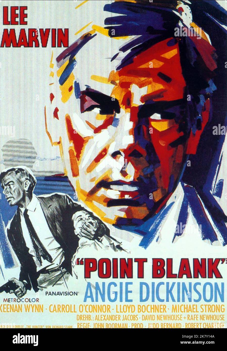 Lee Marvin Poster Film: Point Blank (1967) Director: John Boorman 30 August 1967 **WARNING ...