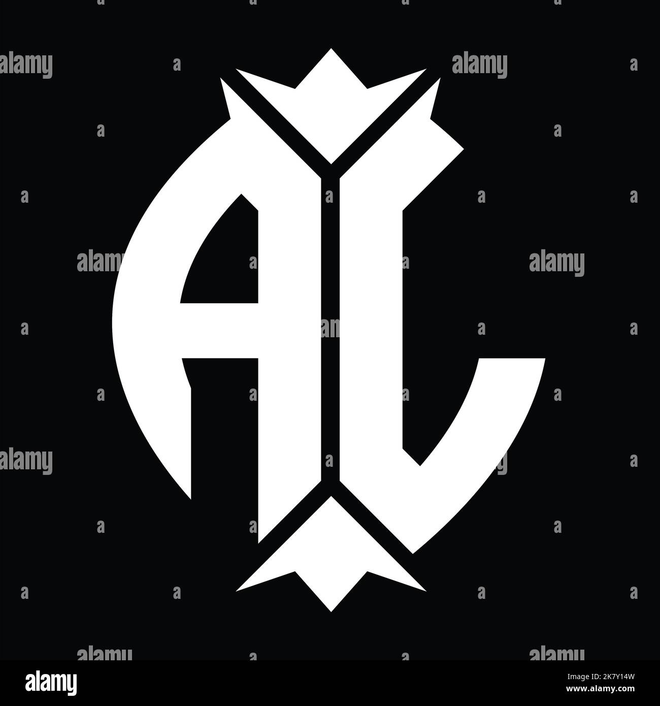 Al logo vector hi-res stock photography and images - Alamy