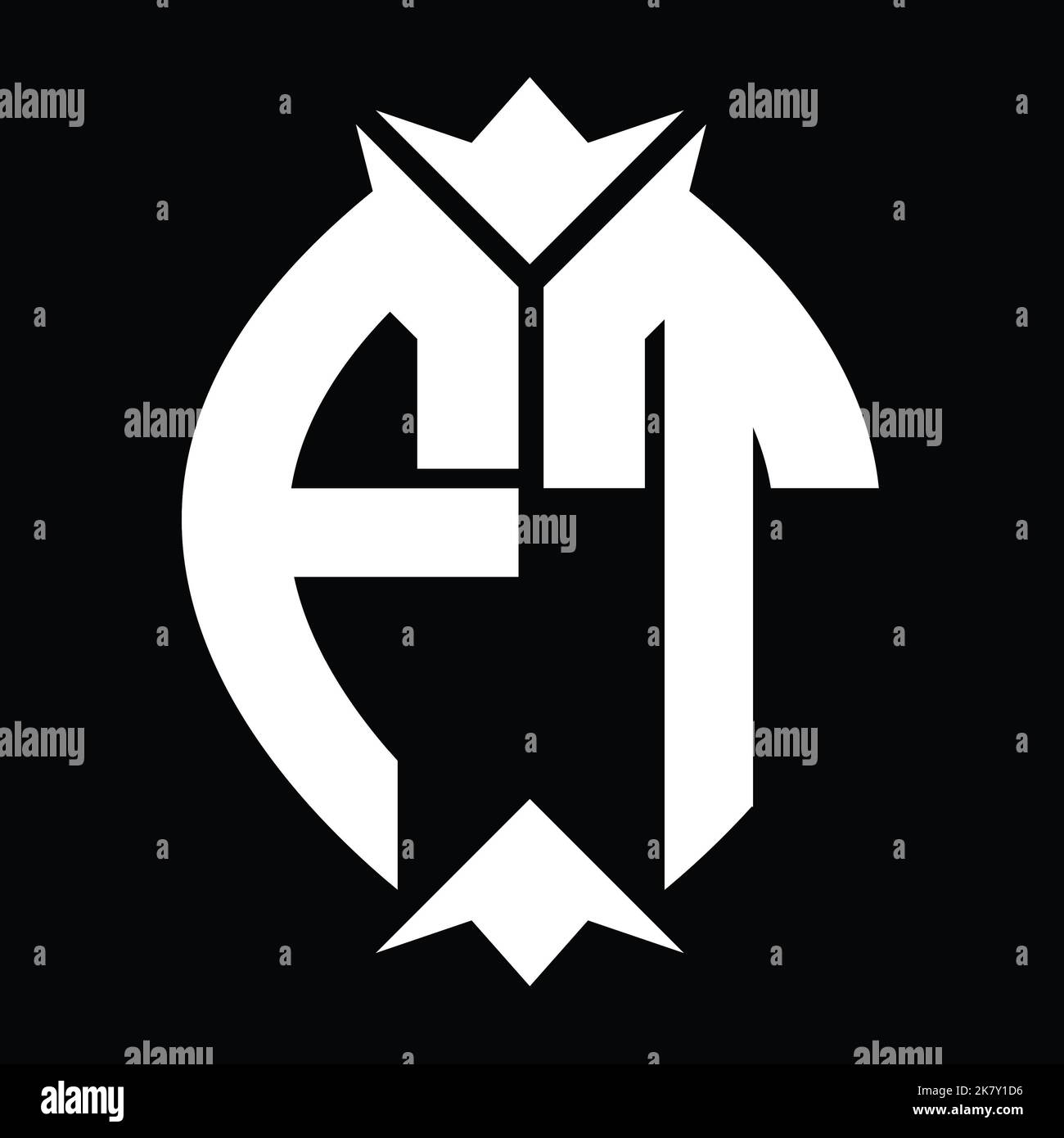 Ft logo design hi-res stock photography and images - Alamy