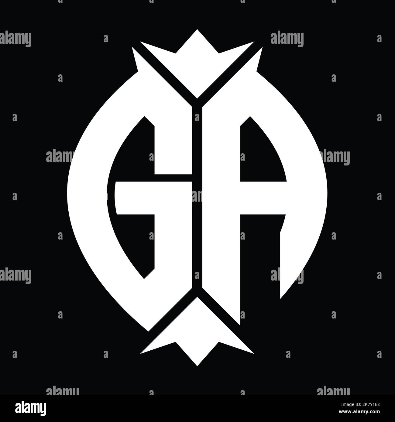 Ga logos hi-res stock photography and images - Alamy