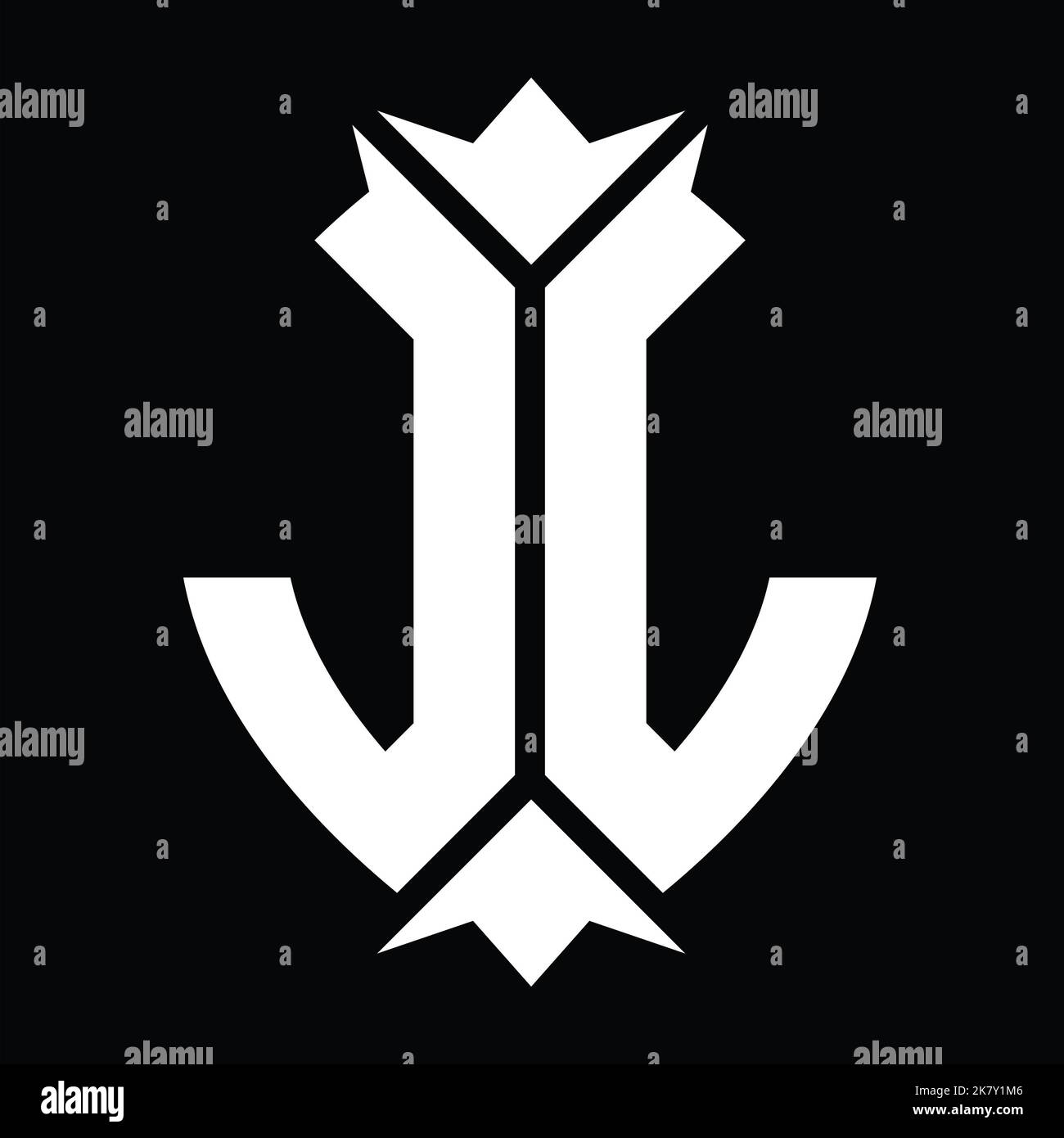 Jj l shield logo hi-res stock photography and images - Alamy