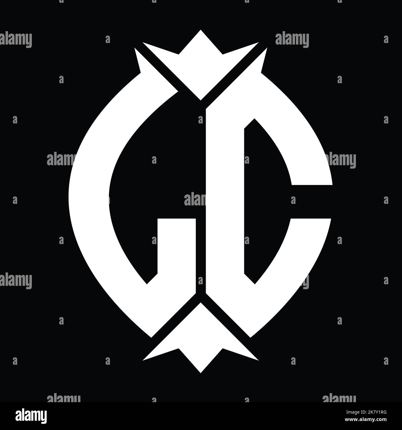 Lc logo design hi-res stock photography and images - Alamy