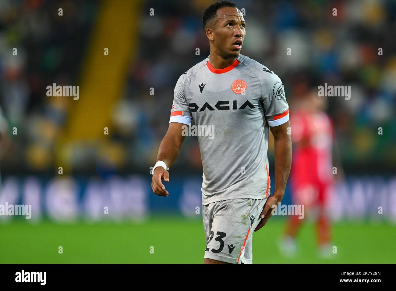 October 19, 2022, Udine, Italy: Udine, Italy, Dacia Arena, October 19, 2022, Udinese's Enzo ...