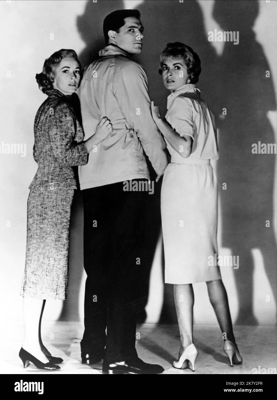 Vera Mills,John Gavin, Janet Leigh Film: Psycho (USA 1960) Characters ...