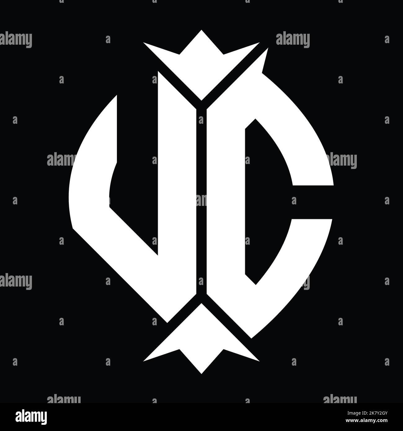 Letter vc logo hi-res stock photography and images - Alamy