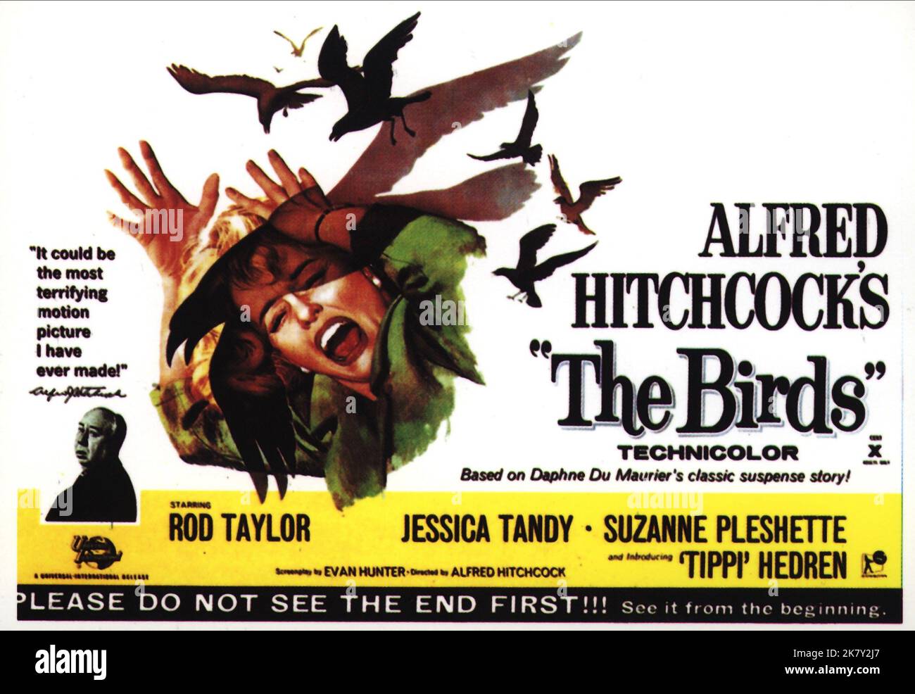 The Birds Poster Hitchcock