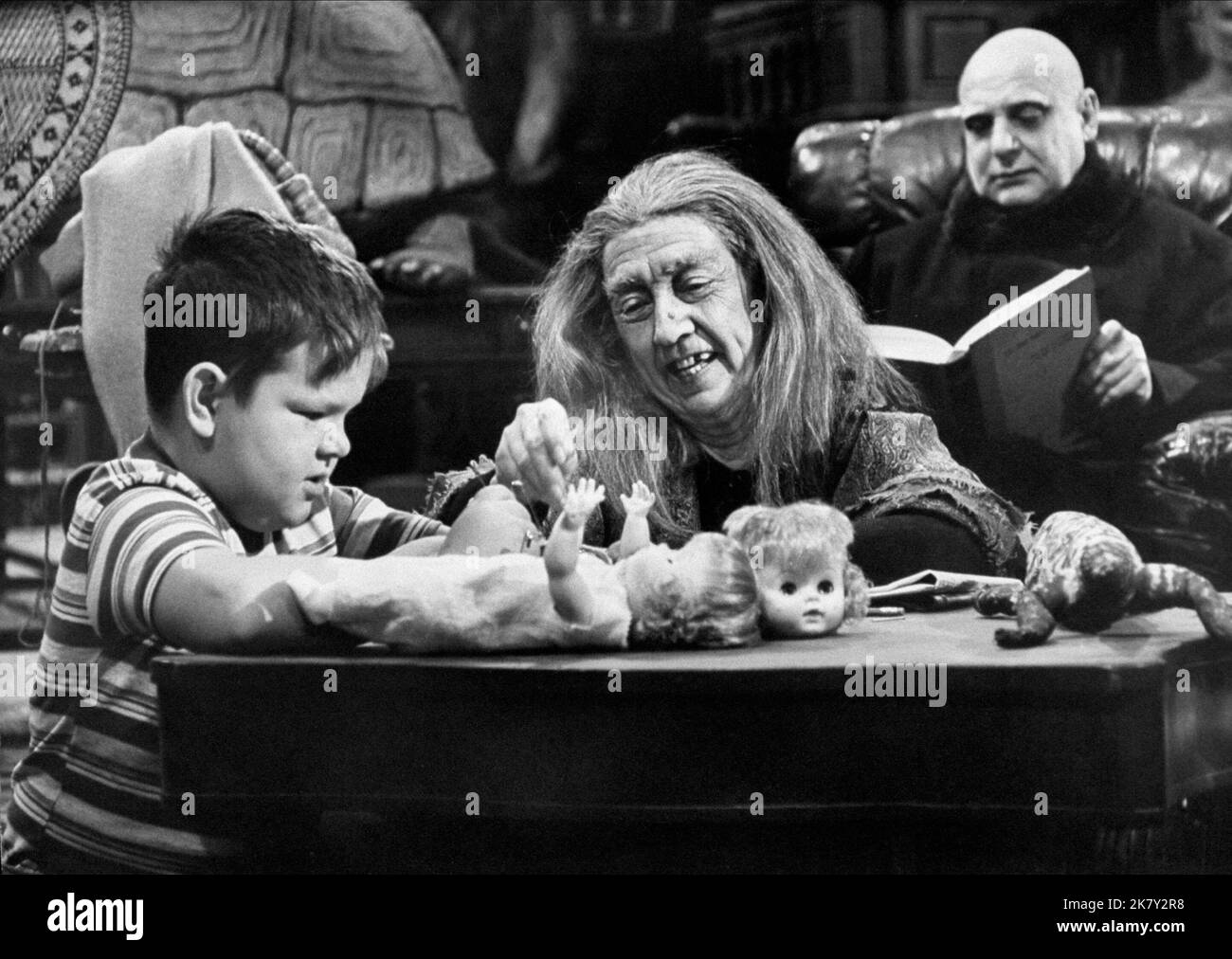Pugsley the addams family hi-res stock photography and images - Alamy