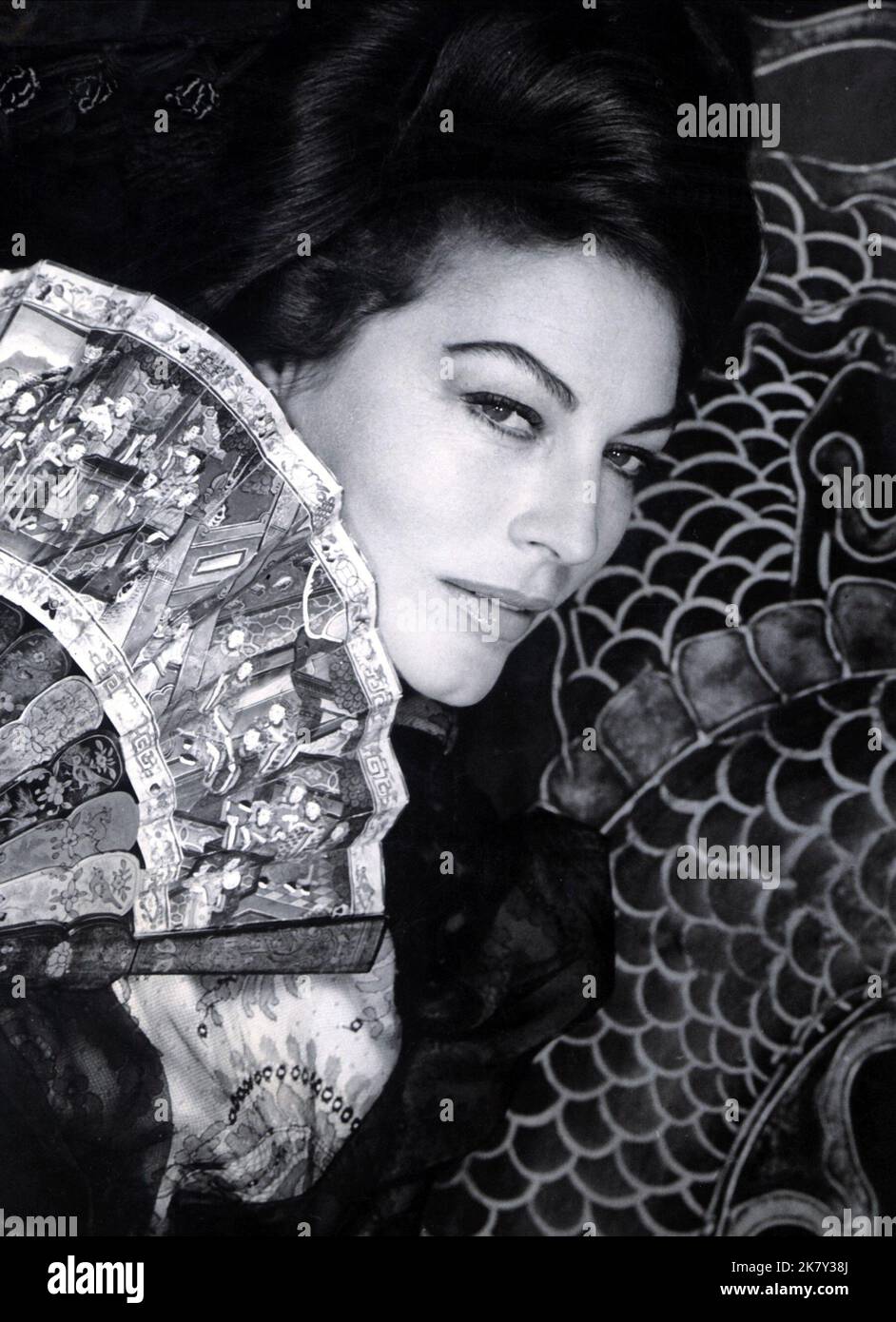 Ava Gardner Film 55 Days At Peking (USA 1963) Characters: Baroness ...