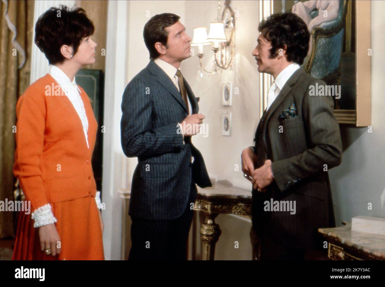 Rosemary Nicols, Joel Fabiani & Peter Wyngarde Television: Department S ...