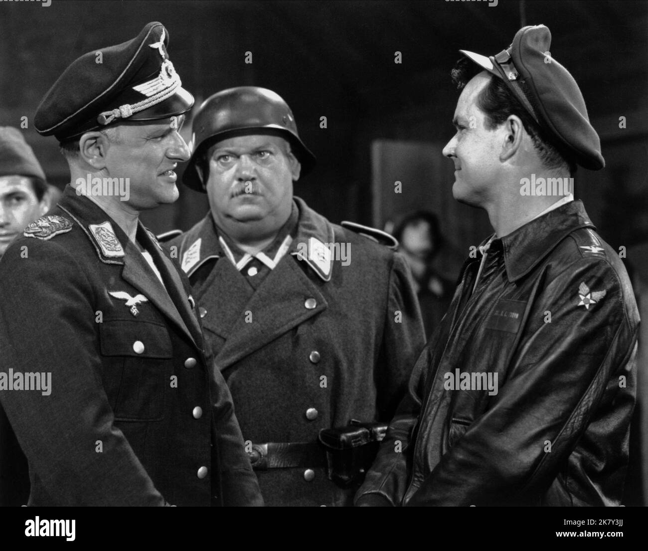 Werner Klemperer John Banner And Bob Crane Television Hogans Heroes