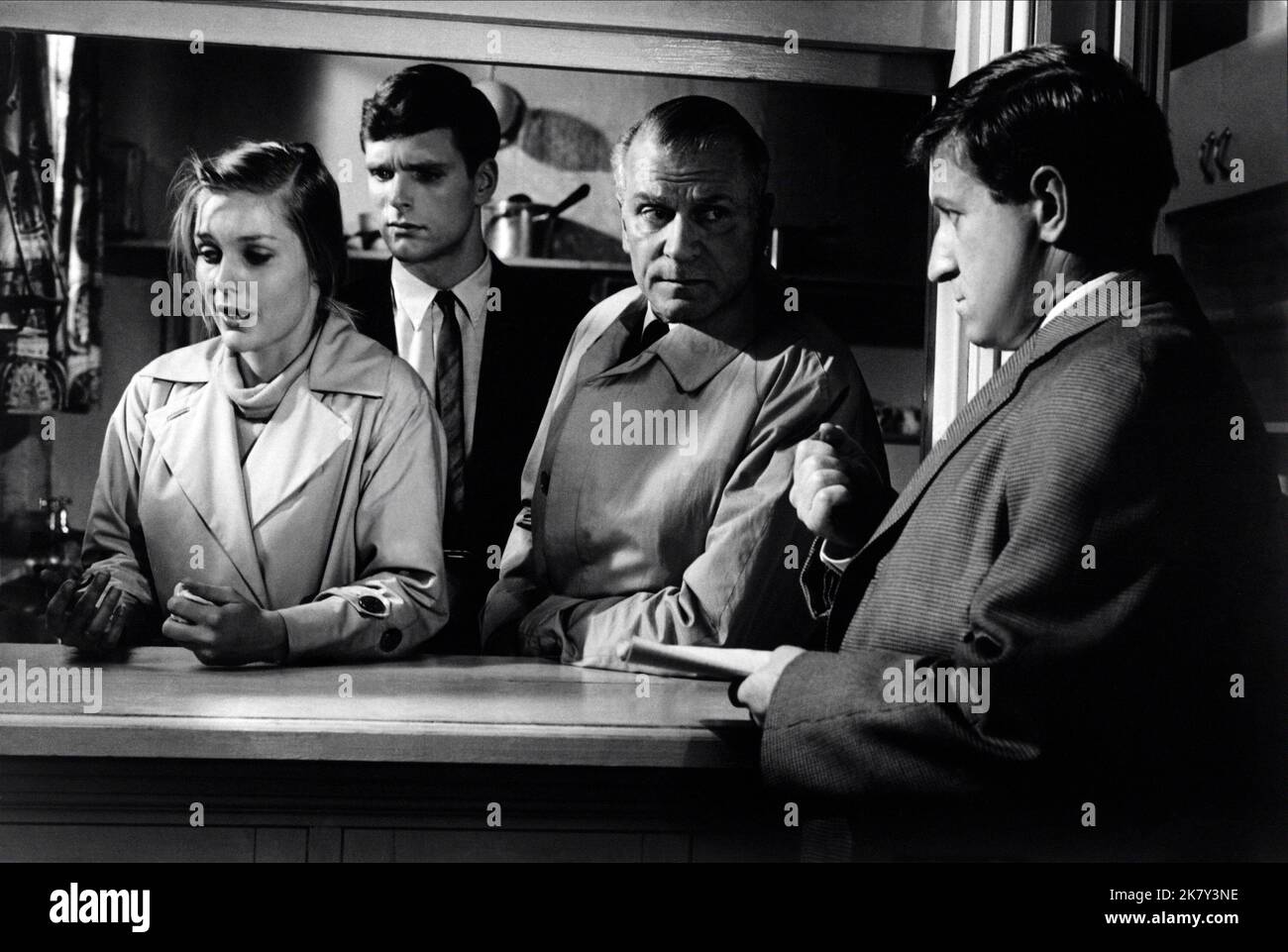 Carol Lynley, Keir Dullea, Laurence Olivier & Clive Revill Film: Bunny ...