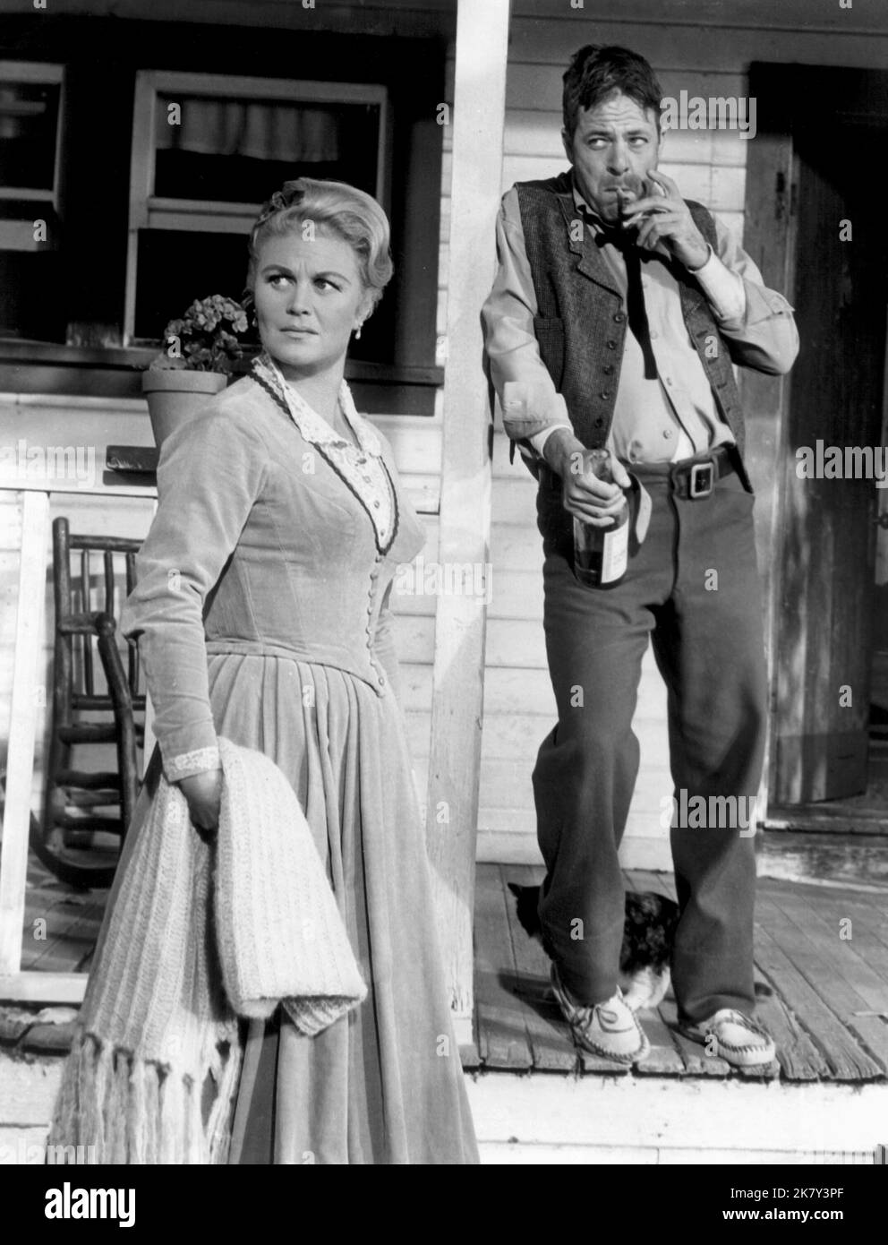 Joan Caulfield & William Windom Film Cattle King (1963) Characters ...