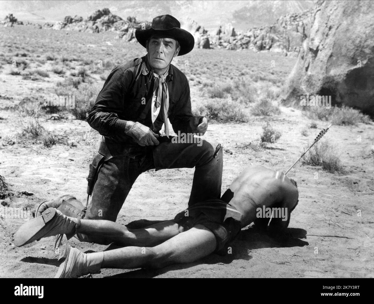 Randolph Scott Film Comanche Station (USA 1960) Characters: Jefferson ...