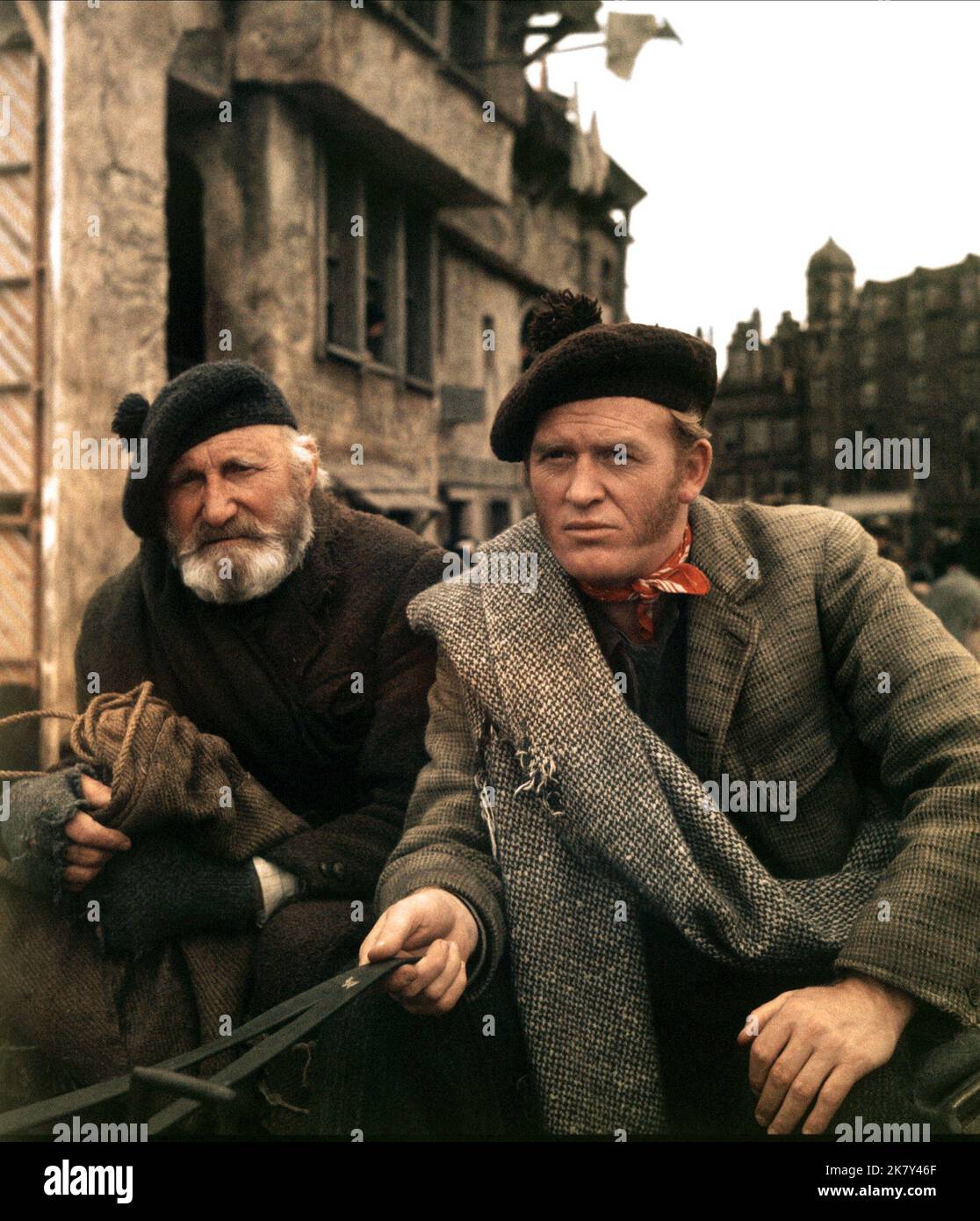 Alex Mackenzie & Gordon Jackson Film Greyfriars Bobby: The True Story ...