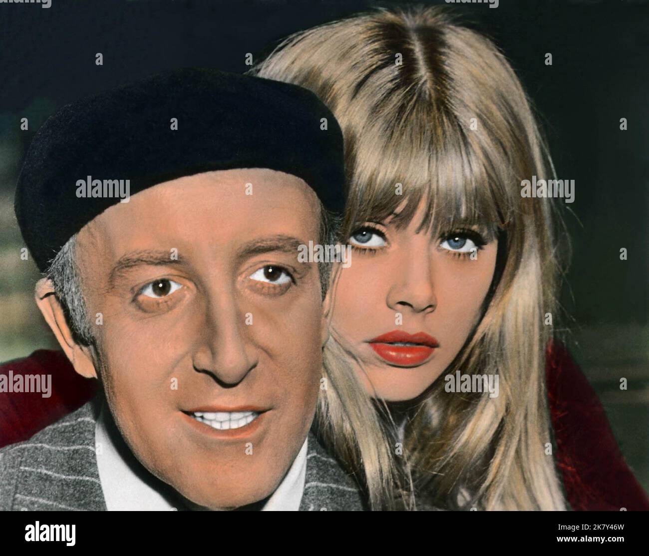 Peter Sellers & Britt Ekland Film The Bobo (1966) Characters: Juan ...
