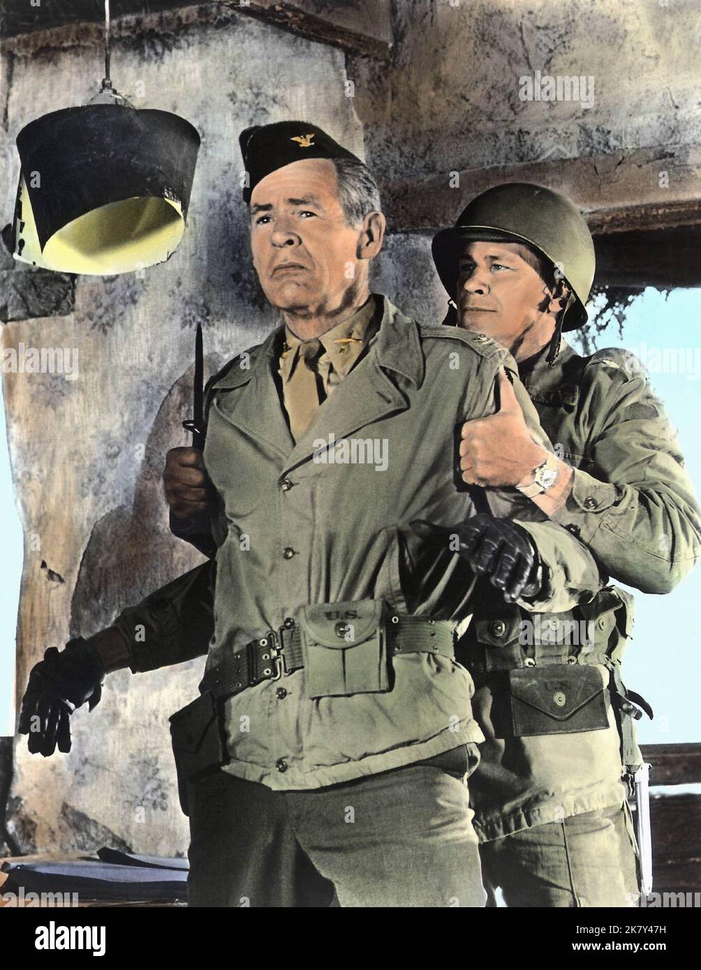 Robert Ryan & Charles Bronson Film The Dirty Dozen (USA/UK 1967 ...