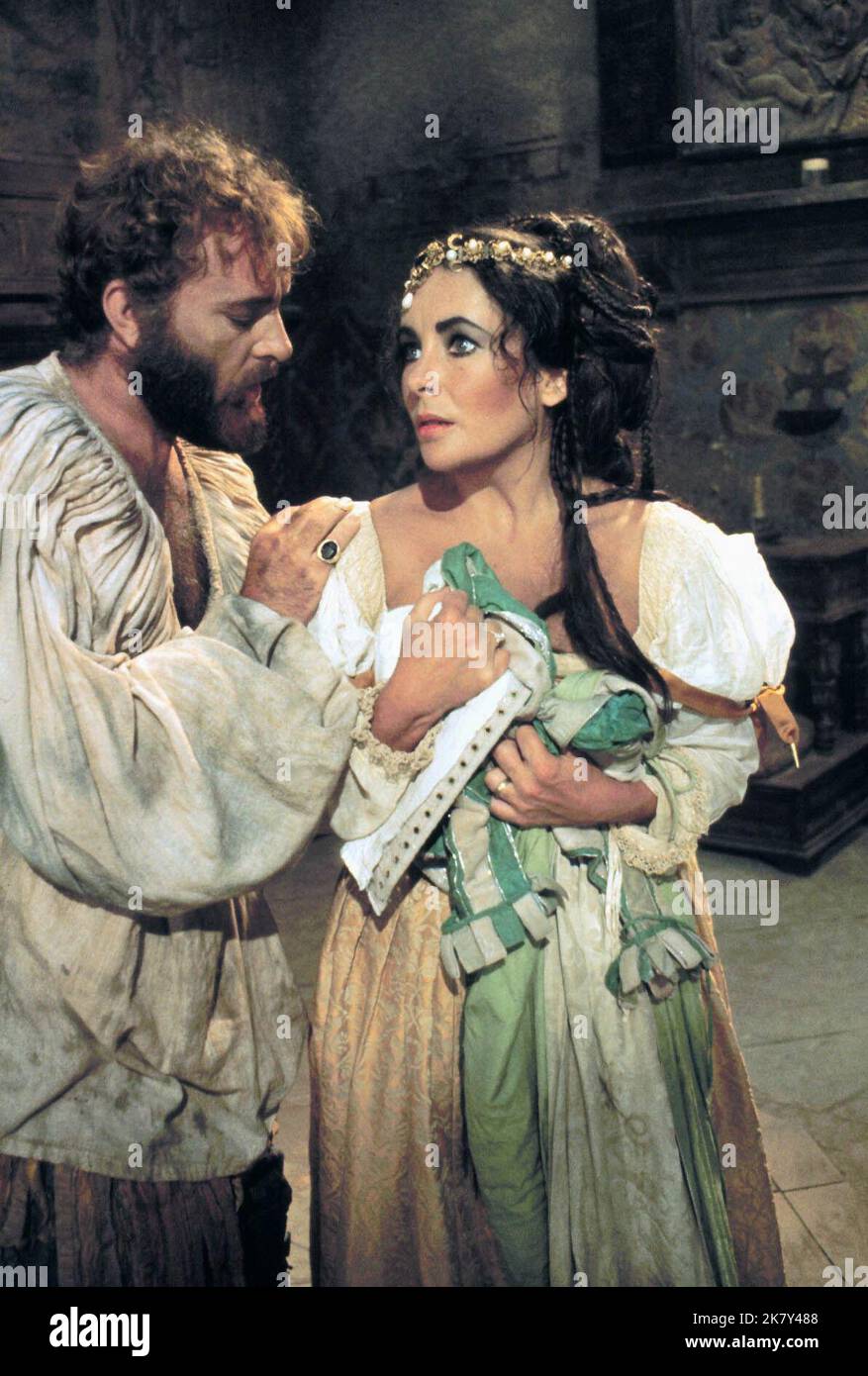 Richard Burton & Elizabeth Taylor Film The Taming Of The Shrew (1967) Characters: Petruchio ...
