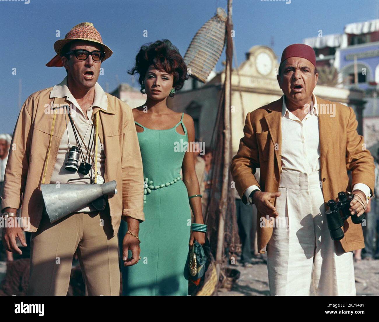 Peter Sellers, Maria Grazia Buccella & Akim Tamirof Film: After The Fox ...
