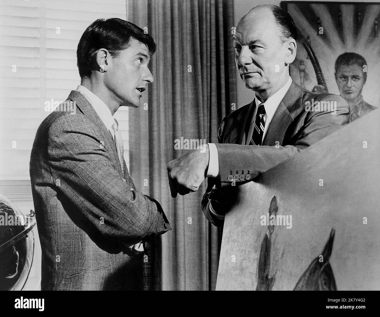 Roddy Mcdowall & John Gielgud Film The Loved One (1965) Characters: D.J ...