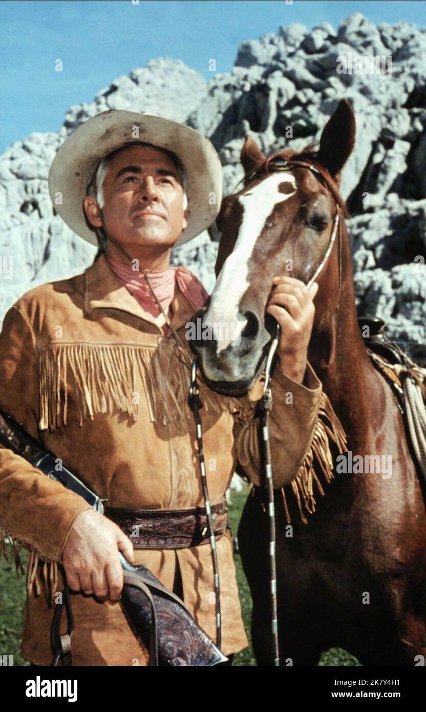 Stewart Granger Film Old Surehand (DE/YU 1965) Characters: Old Surehand ...