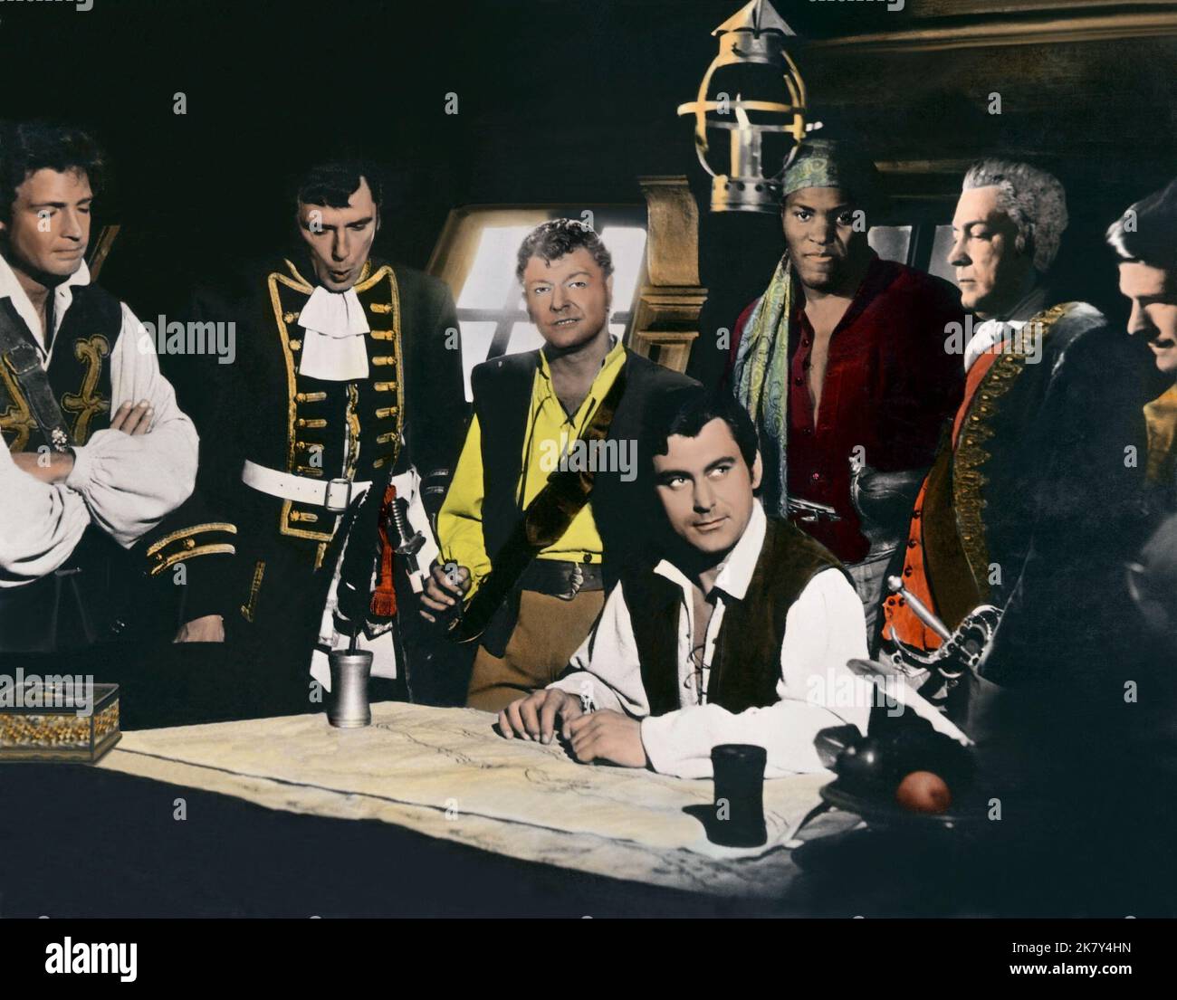 Scene With Ken Scott Film Pirates Of Tortuga (1960) Characters: WITH ...