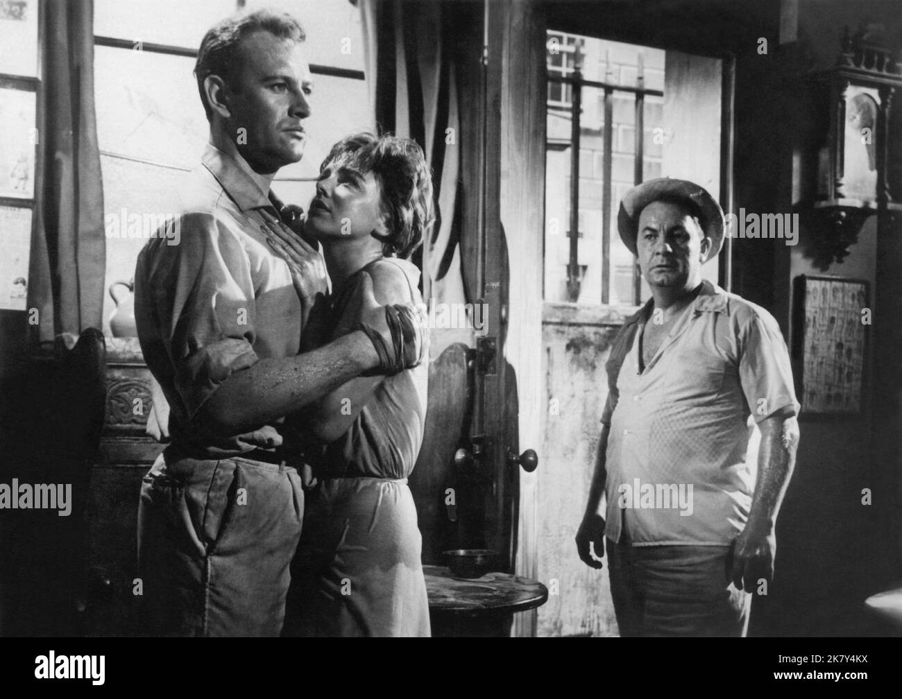 Edward Judd, Janet Munro & Leo Mckern Film: The Day The Earth Caught ...
