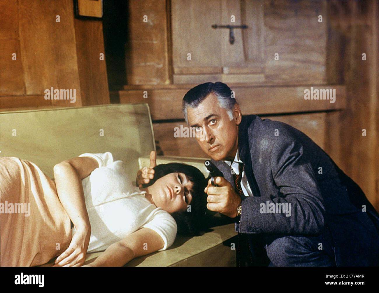 Rosanna Schiaffino & Stewart Granger Film: Code Name Alpha; Red Dragon (1964) Characters: Carol ...