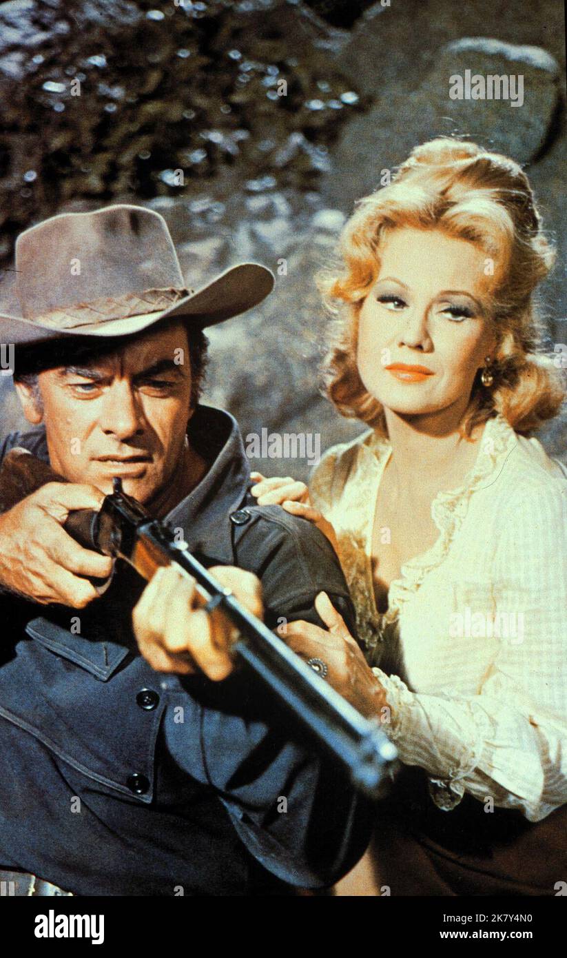 John Ireland & Virginia Mayo Film: Fort Utah (1966) Characters: Tom ...