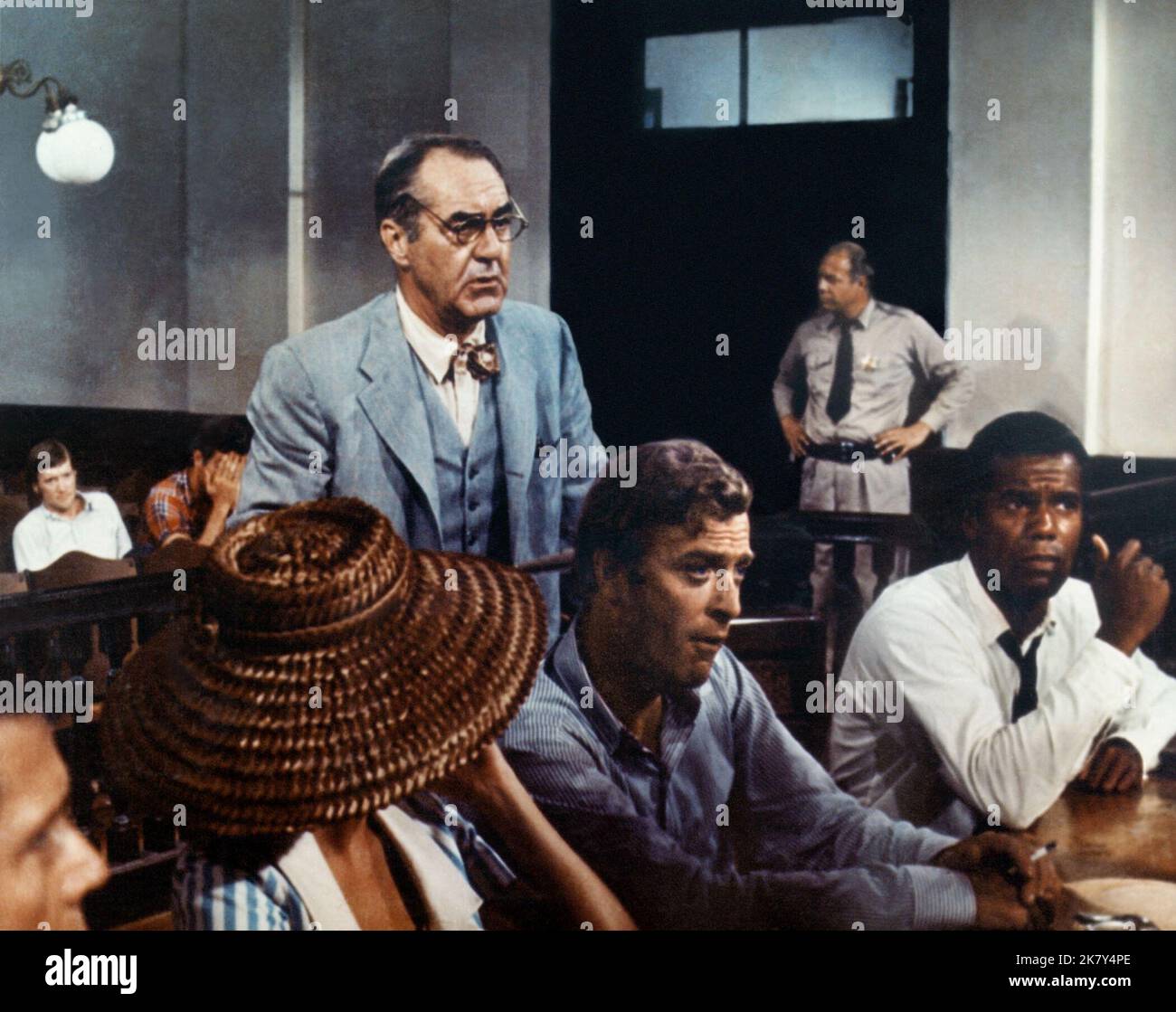 Scene With Michael Caine & Robert Hooks Film Hurry Sundown (1967 ...