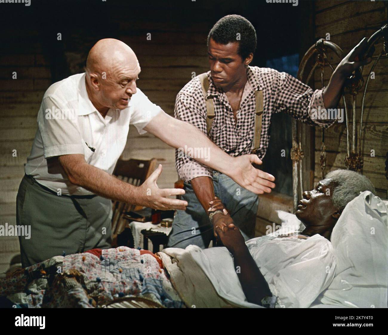 Otto Preminger, Robert Hooks & Beah Richards Film Hurry Sundown (1967 ...